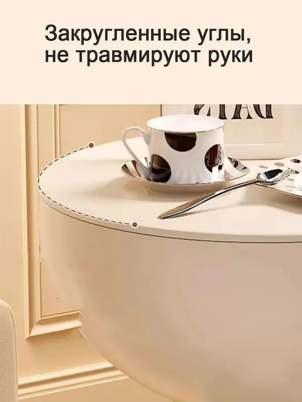 Прикроватная тумба "Мультяш", 28х37х37 см, пластик, глянцевая, минимализм, зеленый — фото 1