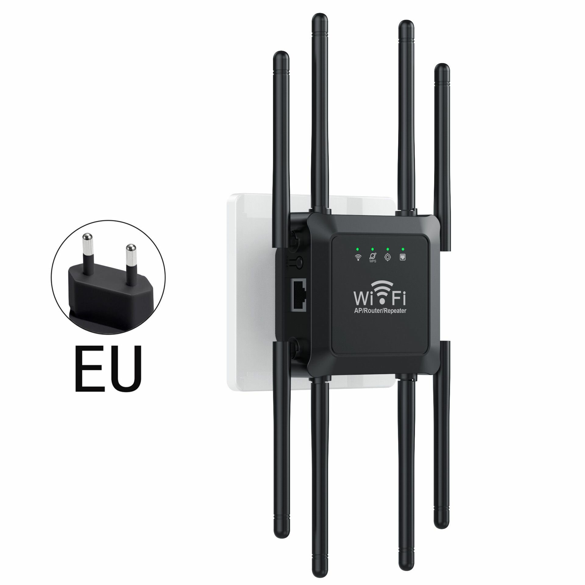 Новый беспроводной ретранслятор wifi с 8 антеннами, усилитель сигнала 300 м, усилитель-удлинитель, маршрутизатор-удлинитель, прямая поставка с завода , прозрачный