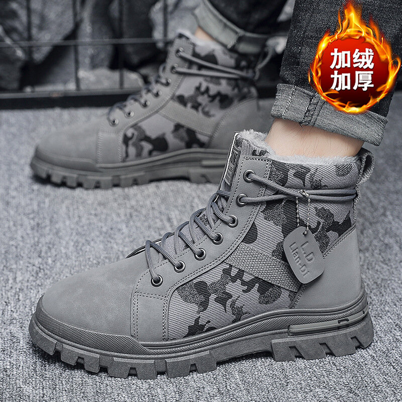 LUO Обувь мужская Летняя для подростков Сетчатая толстая подошва/LD875-1 gray