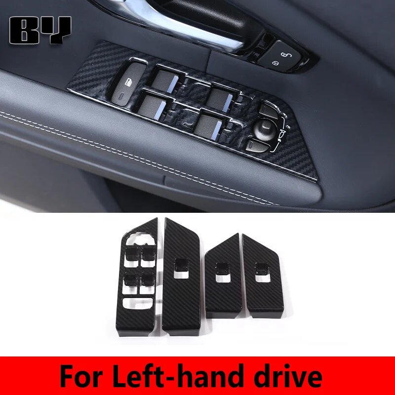 Углеродное волокно для Land Rover Range Rover Evoque 2011-2018, автомобильная центральная 8 LHD