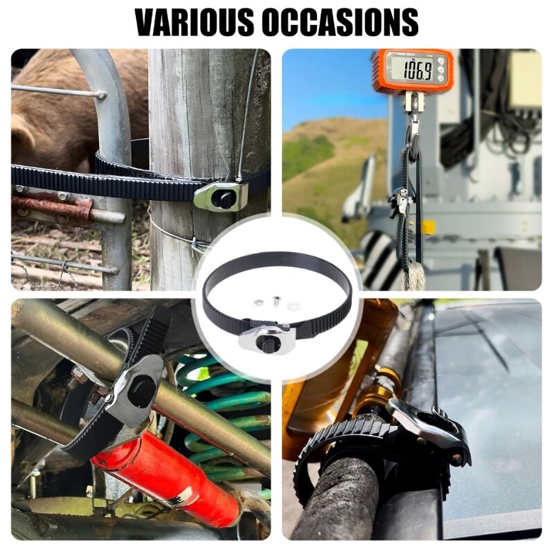 2 сверхпрочные фиксирующие пряжки для захвата- 50 см