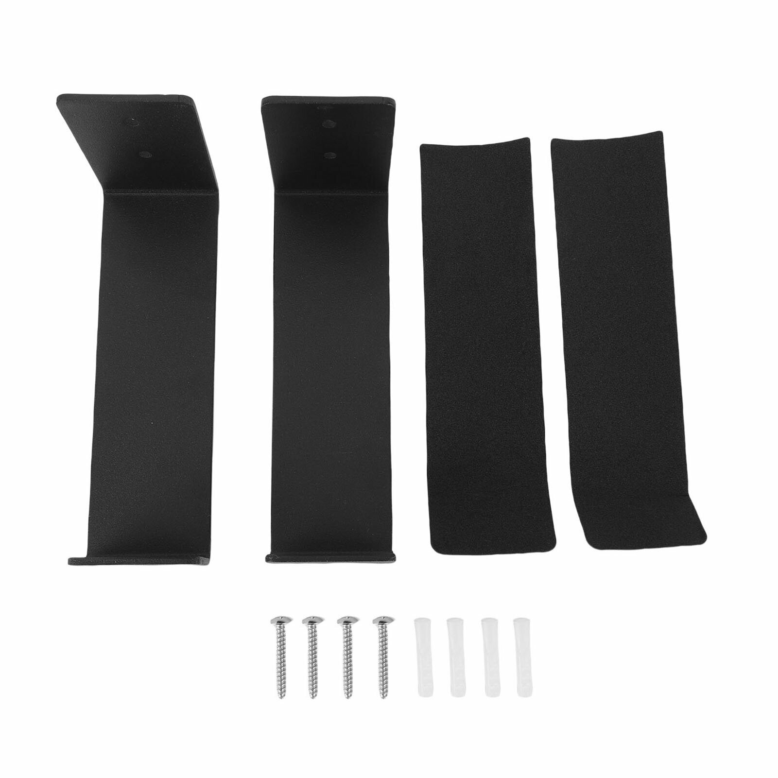 2 шт. Настенная подставка для хранения ковриков для йоги, алюминиевый держатель с защитной подкладкой для фитнес-аксессуаров.