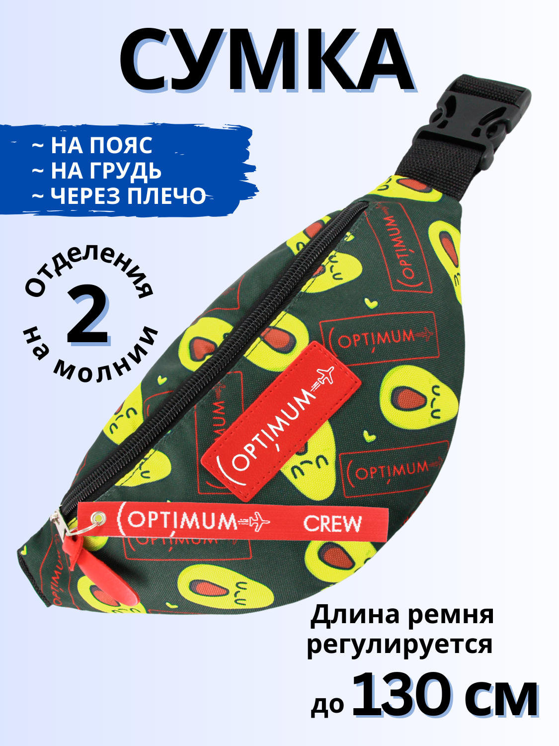 Сумка поясная