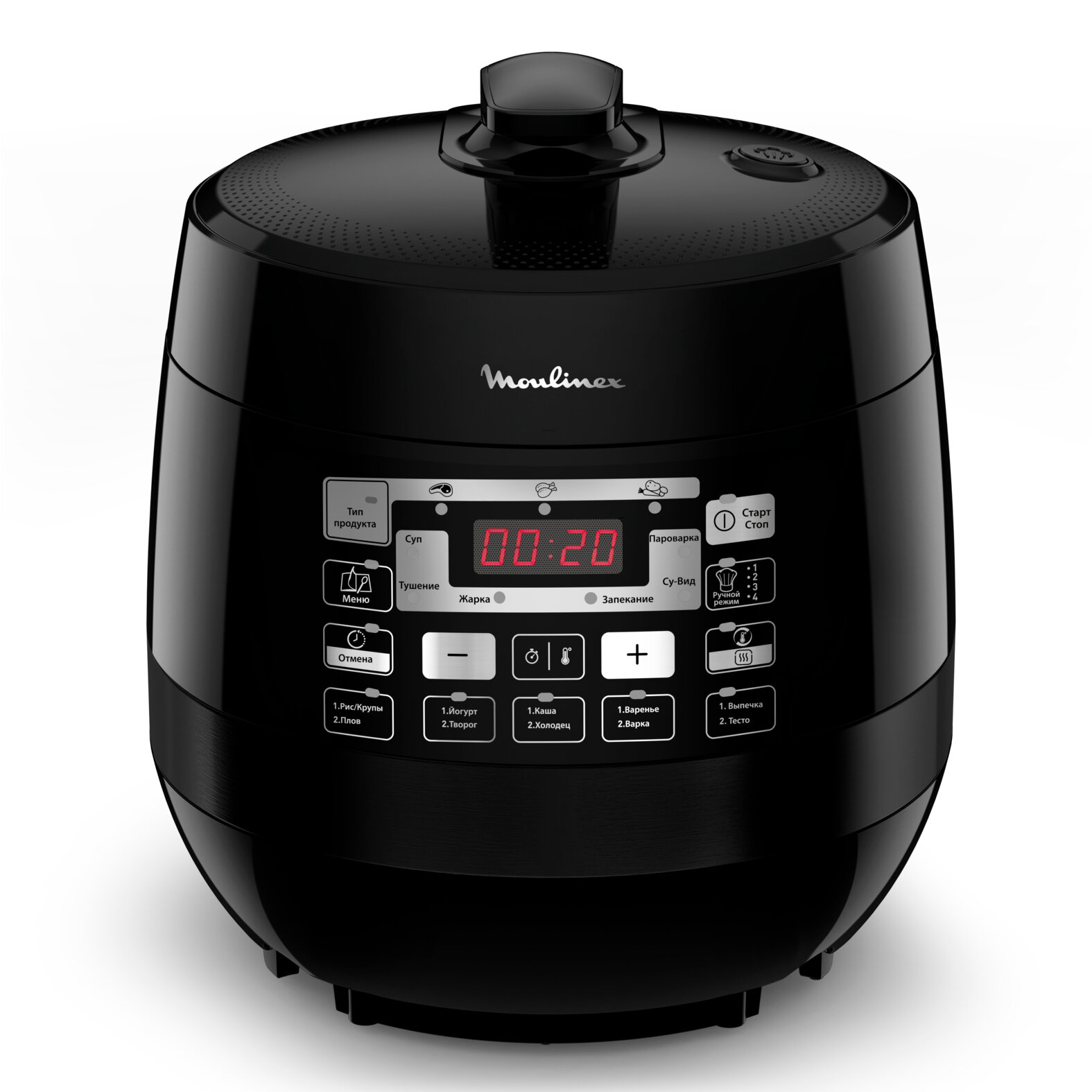 Мультиварка-скороварка Moulinex Quickchef CE430832, 1000Вт