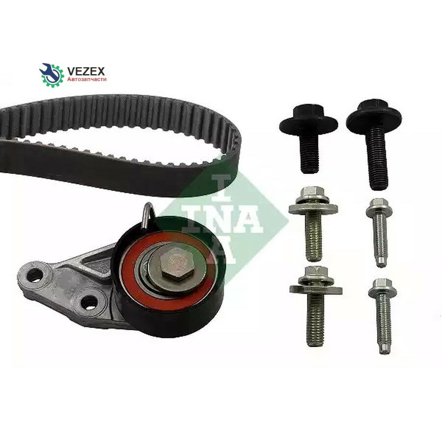 INA 530014010 Комплект ремня ГРМ Ford Fiesta/Focus/Fusion/Puma 1.25-1.6 95>
