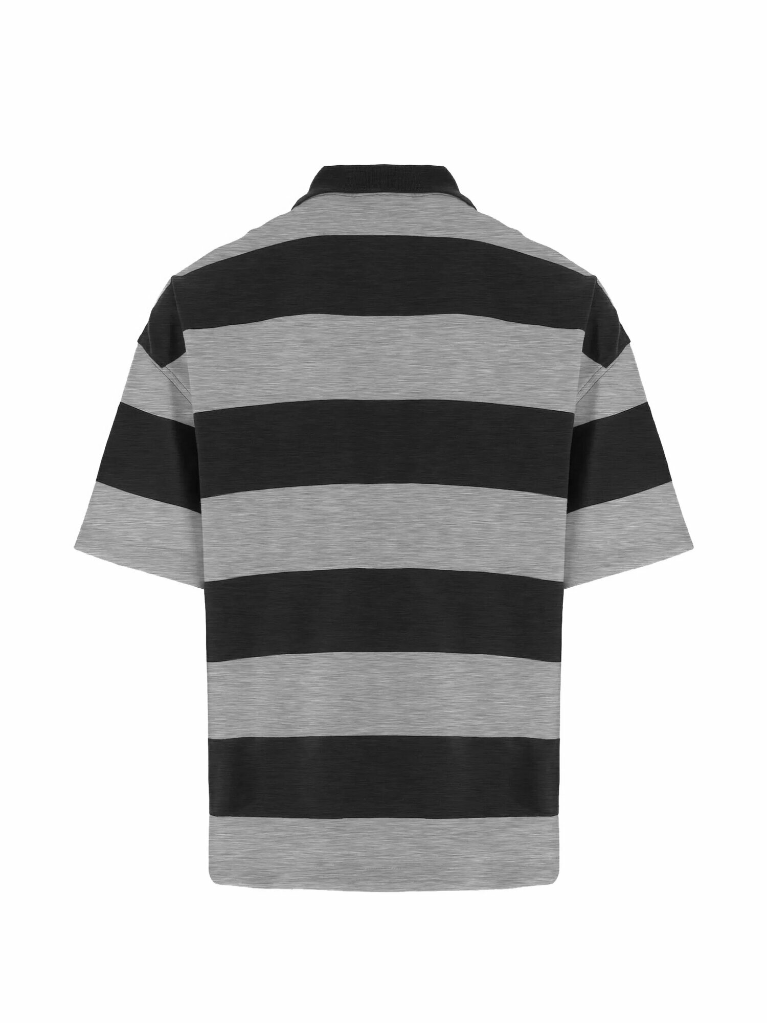 Рубашка Carhartt WIP Striped polo shirt, размер S, black / black — фото 1