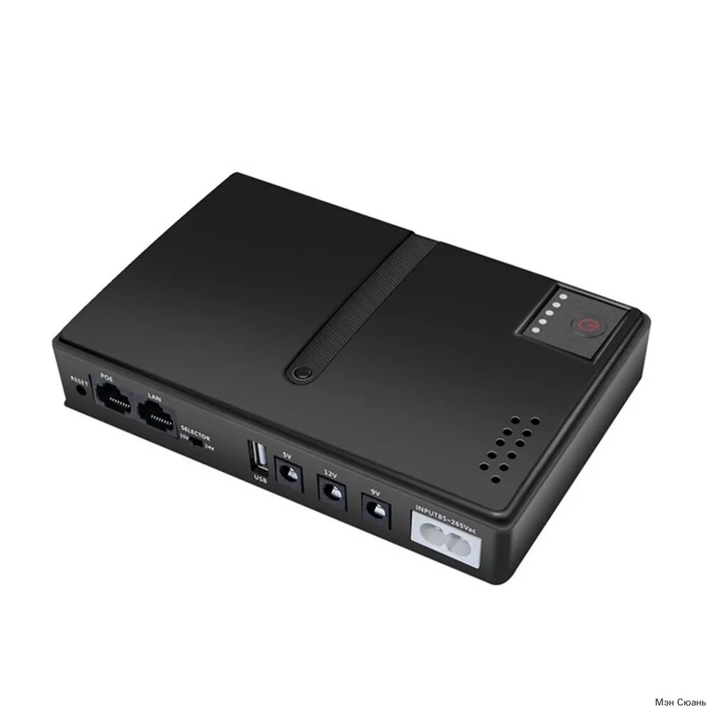 DC UPS источник бесперебойного питания Mini 5V9V12V 36W EU Plug