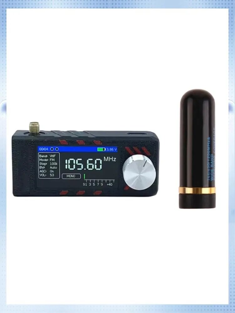 SI4732 Полнополосная Радиоприемника Mini Pro 0,5-108MHz LSB USB AM FM FM/AM ESP-32-S3 Радио С Антенной SW MW Radio