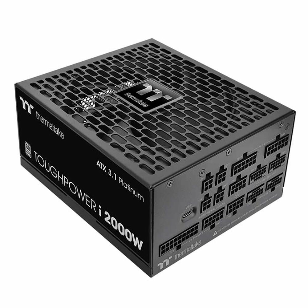 Блок питания Thermaltake Toughpower i/2000W/Fully Modular /Non Light/Full Range/Digital/80 Plus Platinum/EU/100% JP CAP/Etched Cables/ATX 3.1