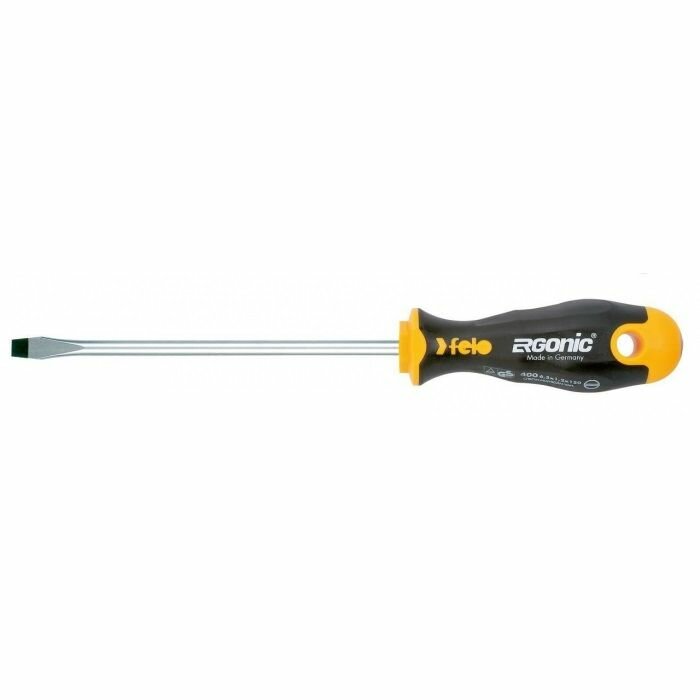 Отвертка плоская шлицевая Felo Ergonic 5,5X1,0X125