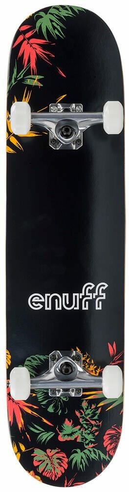 DECATHLON скейтборд Enuff Floral, оранжевый/черный, 80 см x 19.7 см