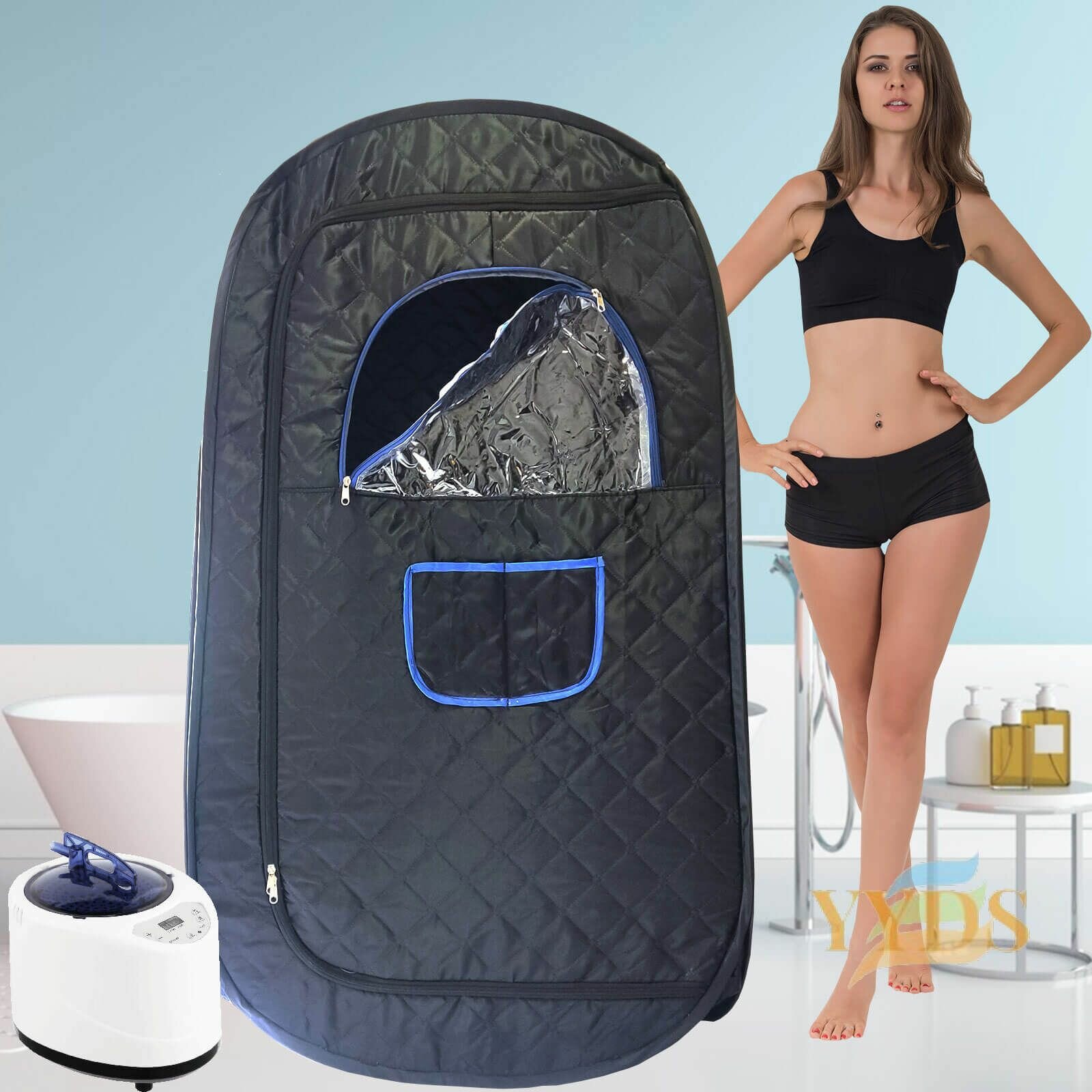 Портативная паровая сауна Используется ниже 175 см в высоту.