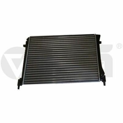 Радиатор VIKA 11211858201 Skoda Fabia III, Octavia III, Rapid, Vw Golf 7 1.6 12-> вальцовка