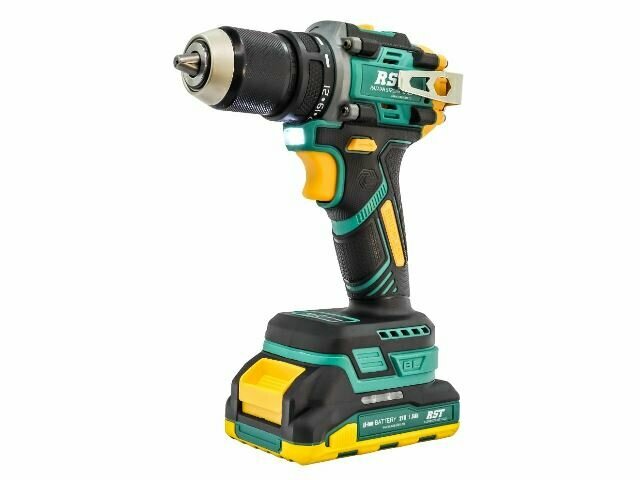 Шуруповерт RAZAIAN, бесщеточный, 21В, 3Ач, быстрозажимной патрон 13мм