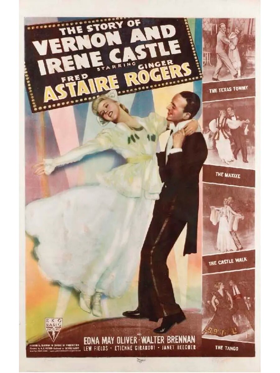 История Вернона и Ирен Кастл (1939) (DVD-R)
