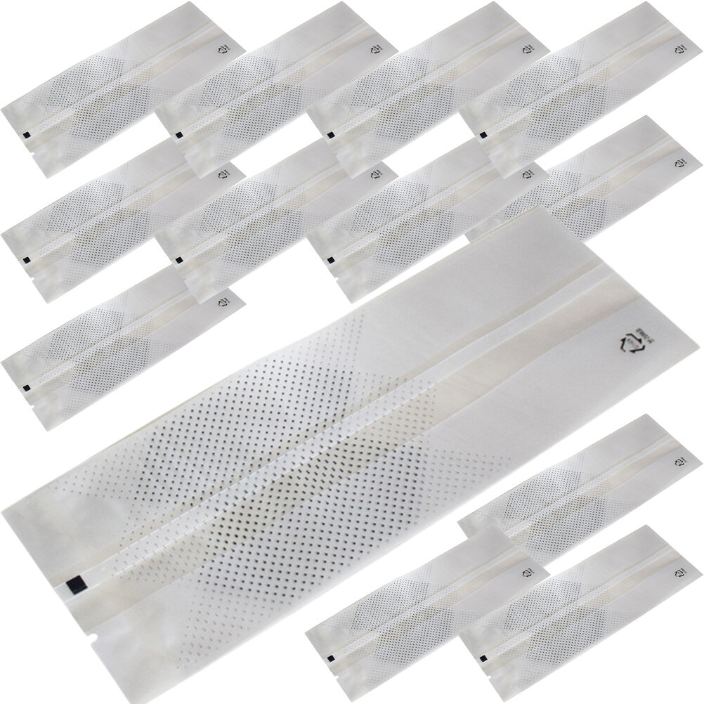 Пакеты для упаковки печенья и выпечки, белые с черными точками, пакеты для тостов, пакеты для выпечки и кондитерских изделий, 100 пакетов/шт. (22,8*8,7 см)