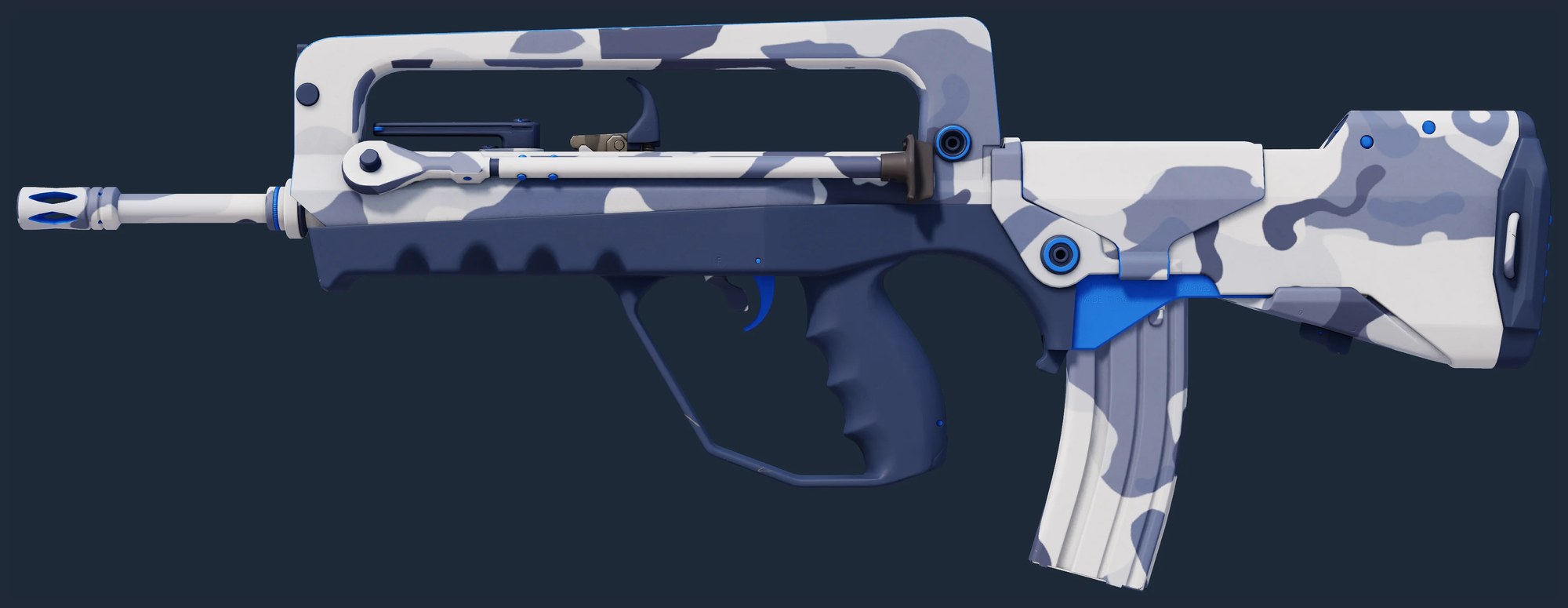 FAMAS | Камуфляж «Йети» (Немного поношенное) Скины CS2 с быстрой автовыдачей steam trade