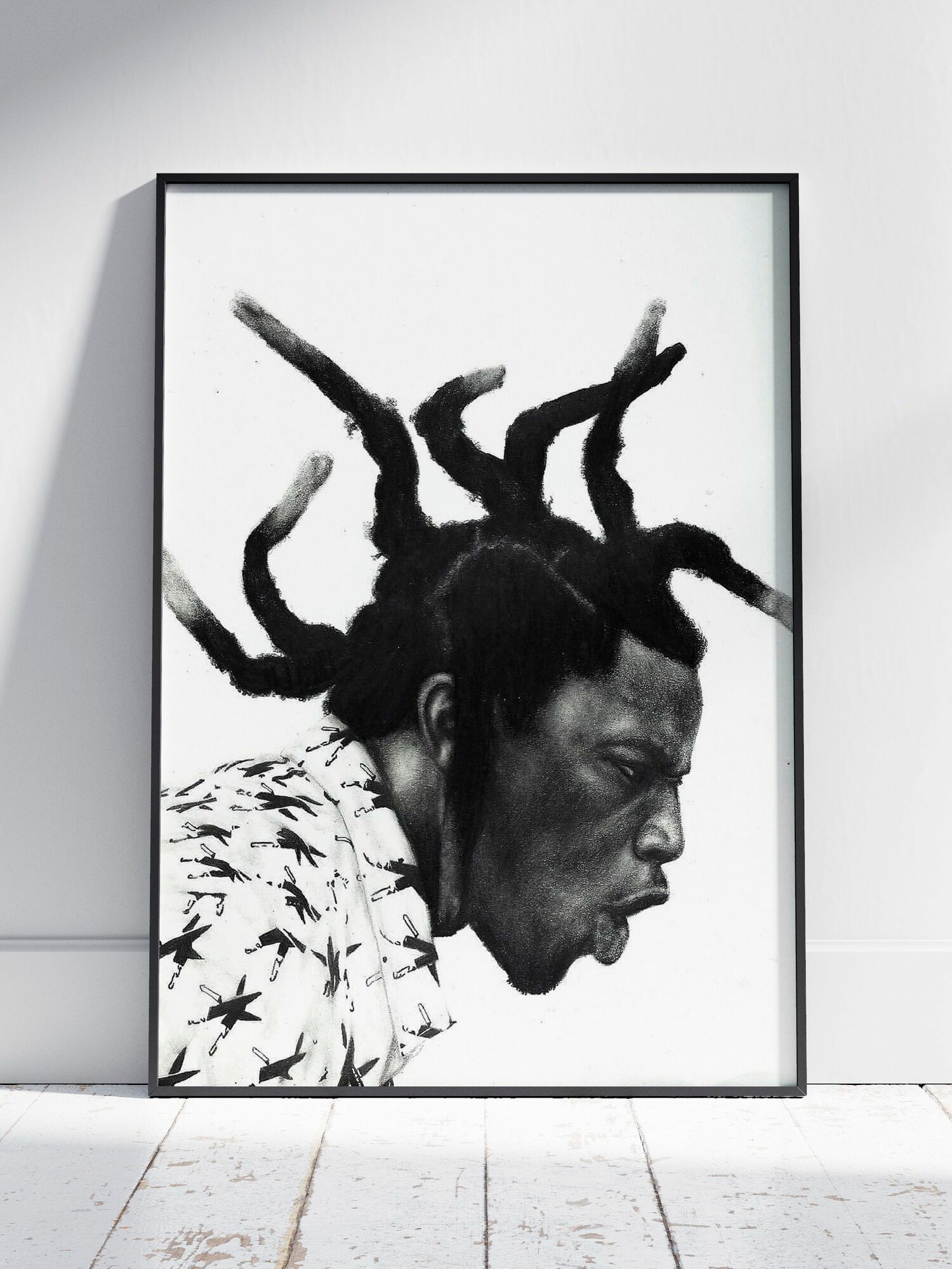 Плакат на стену для интерьера Дензел Карри (Denzel Curry 12) - Постер по музыке и артисту формата A4 (21x30 см)