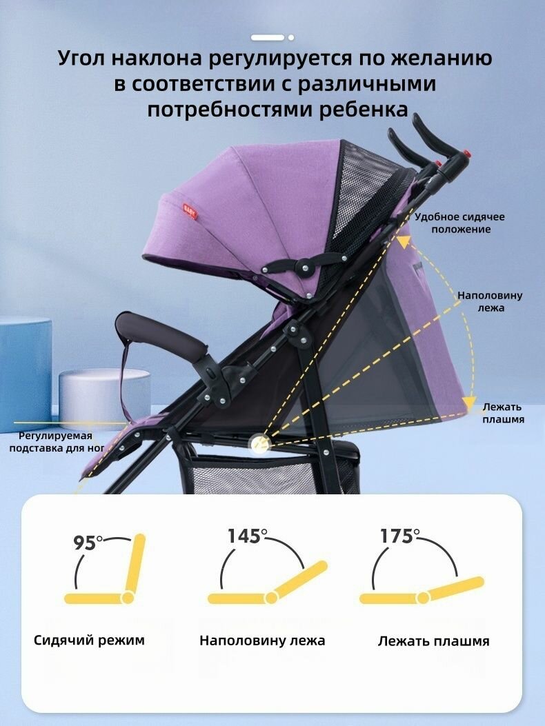 Коляска прогулочная — фото 1