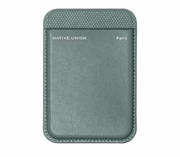Магнитный кожаный держатель для карт Native Union MagSafe для iPhone