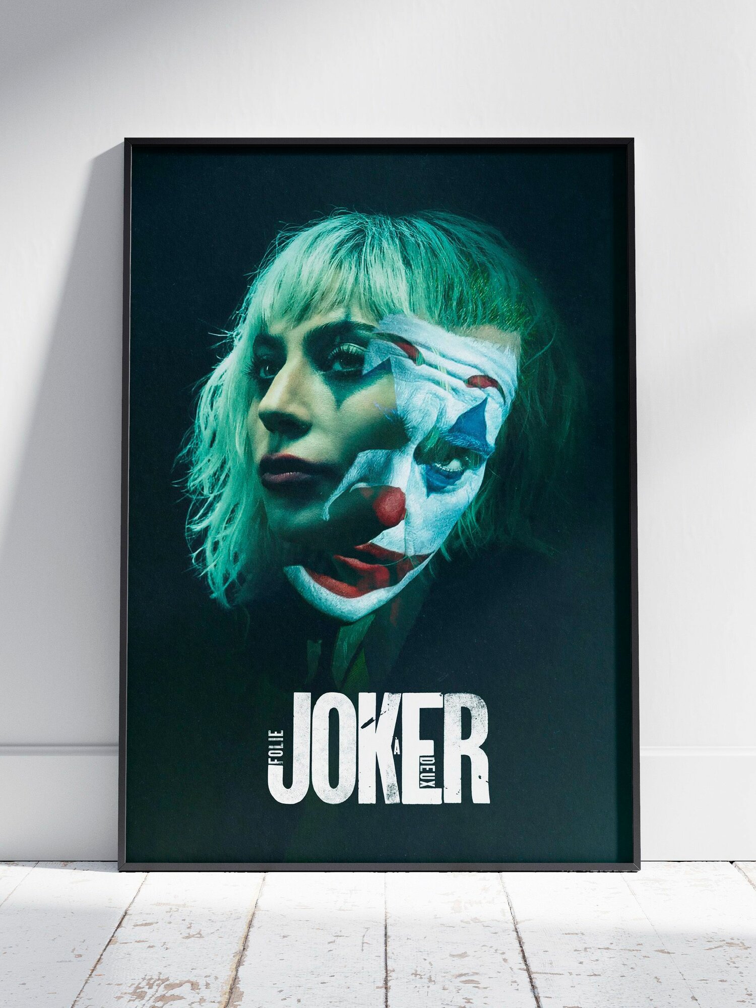 Плакат на стену для интерьера Joker 2019 (Джокер - безумие на двоих 18) - Постер по фильму и кино формата A4 (21x30 см)
