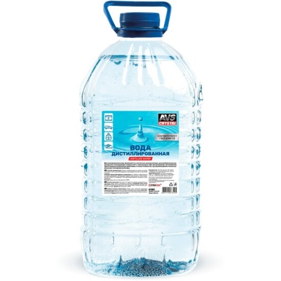 Вода дистиллированная Avs 5 л AVK-183