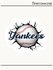 Термонаклейка для одежды и аксессуаров DTF-печать Yankees