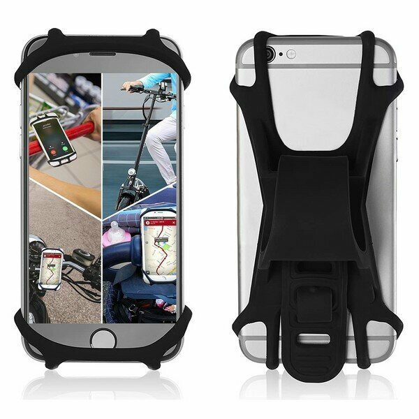 Держатель на руль Krutoff универсальный резиновый