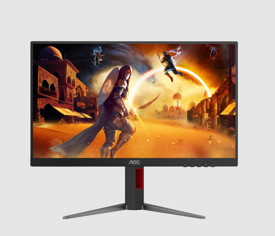 Монитор AOC 23,8" 24G4HA, 16:9, IPS, FHD, 1ms, 300cd, 200Hz, HDMI, DP, SPK, HAS