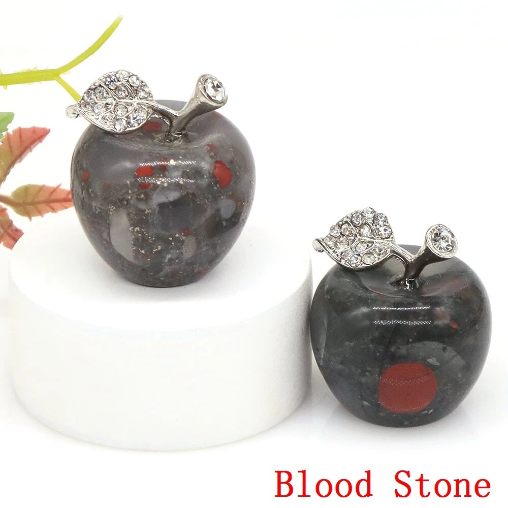 Статуэтка яблоко Blood Stone, 10шт