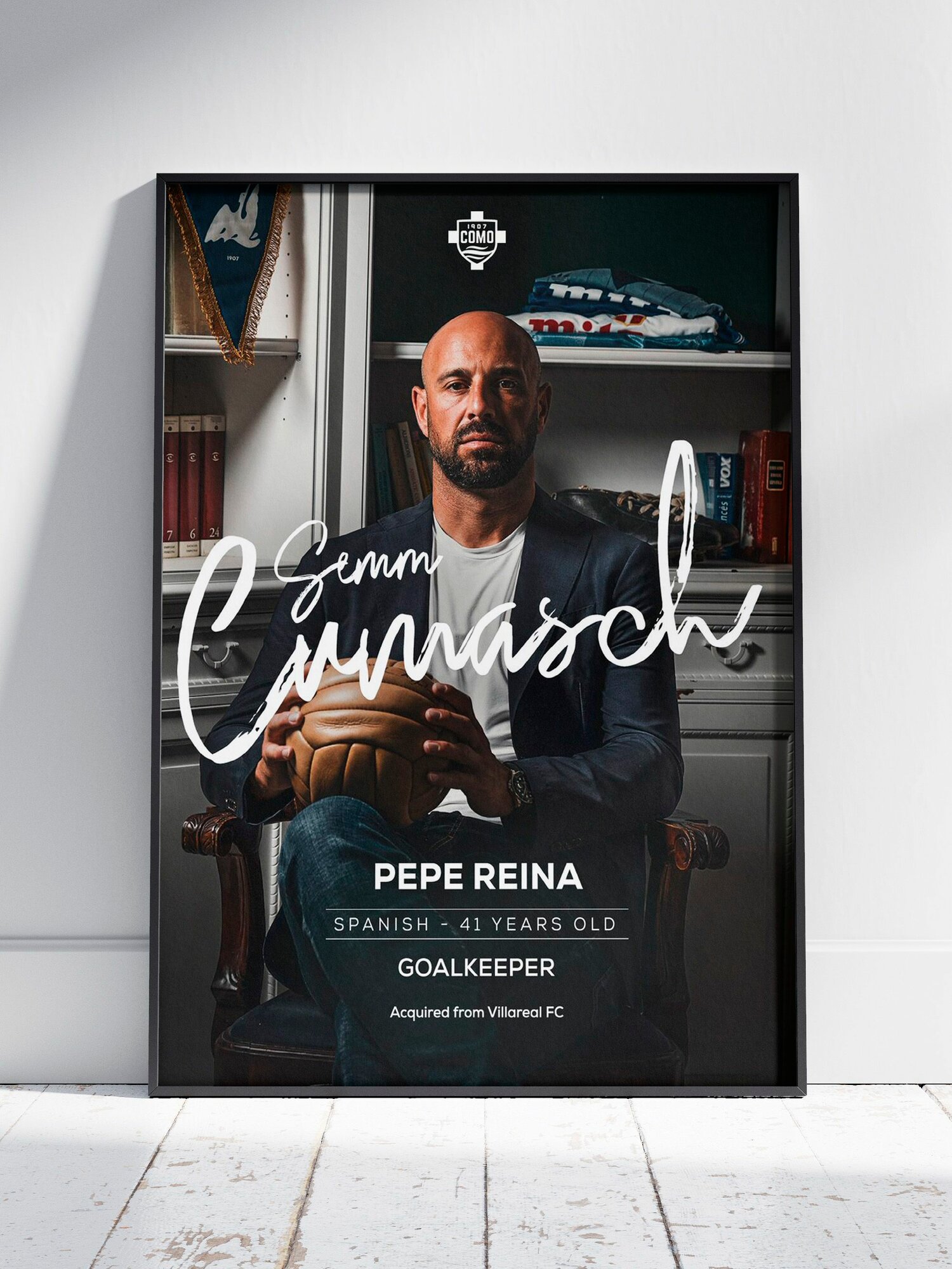 Плакат на стену для интерьера Вратари Футбол (Пепе Рейна - Pepe Reina 3) - Постер по спорту и физической активности формата A4 (21x30 см)