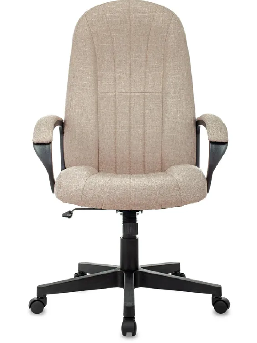 Кресло офисное Бюрократ T-898/402-BEIGE руководителя T-898 бежевое 38-402 крестов. пластик