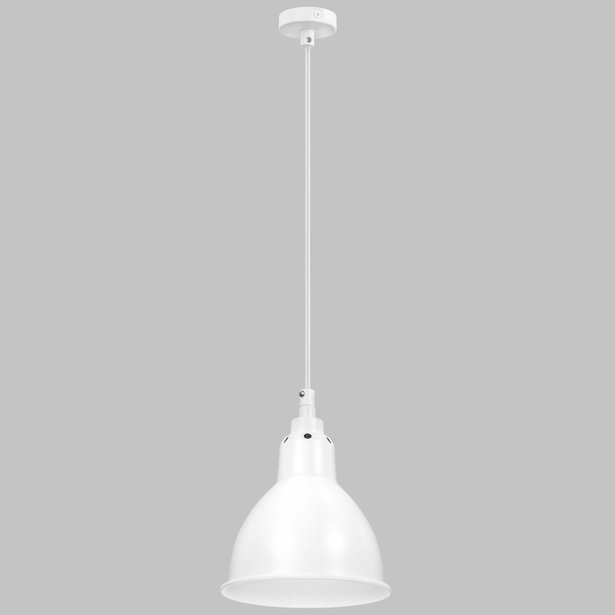 765016 Люстра LOFT 1х40W E14 белый