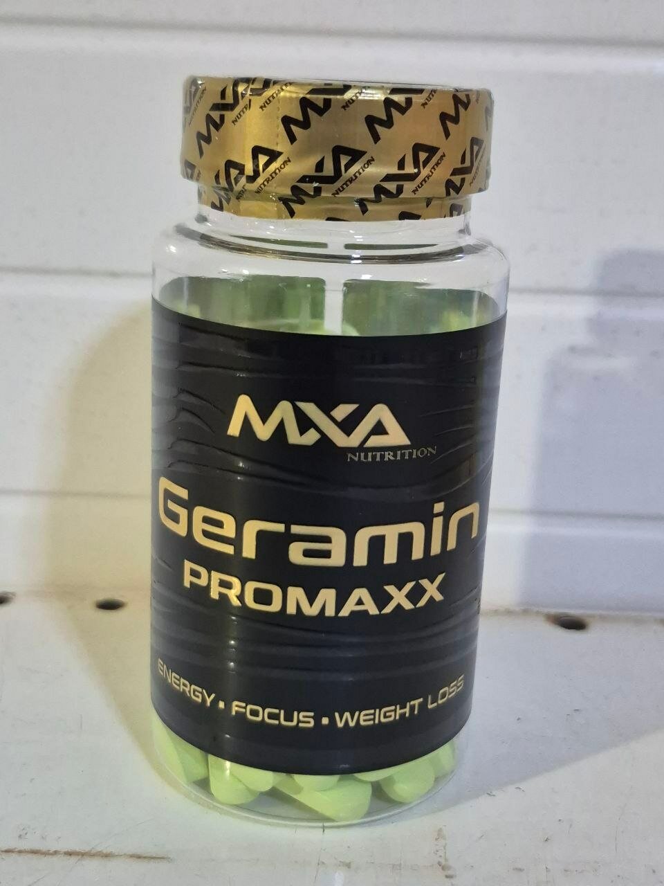 Жиросжигатель MXA Nutrition Geramin promaxx 700 mg 60 купсул