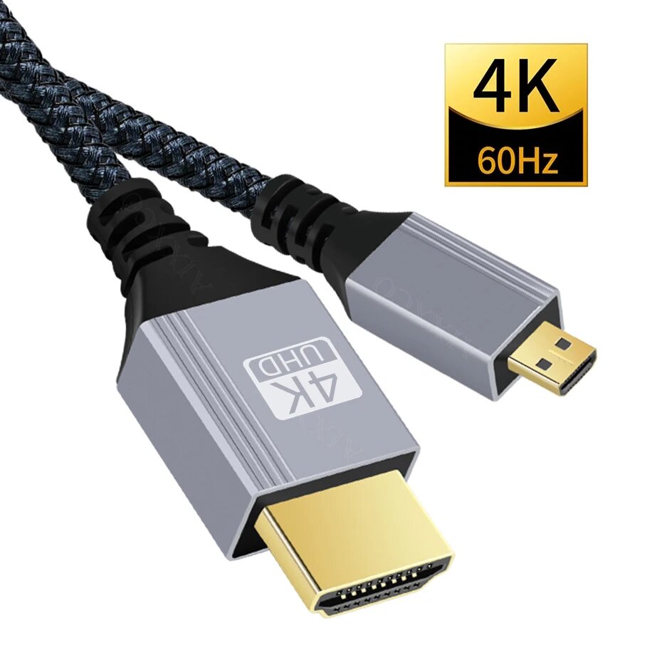 AIXXCO Micro HDMI - HDMI кабель, 3 м — фото 1