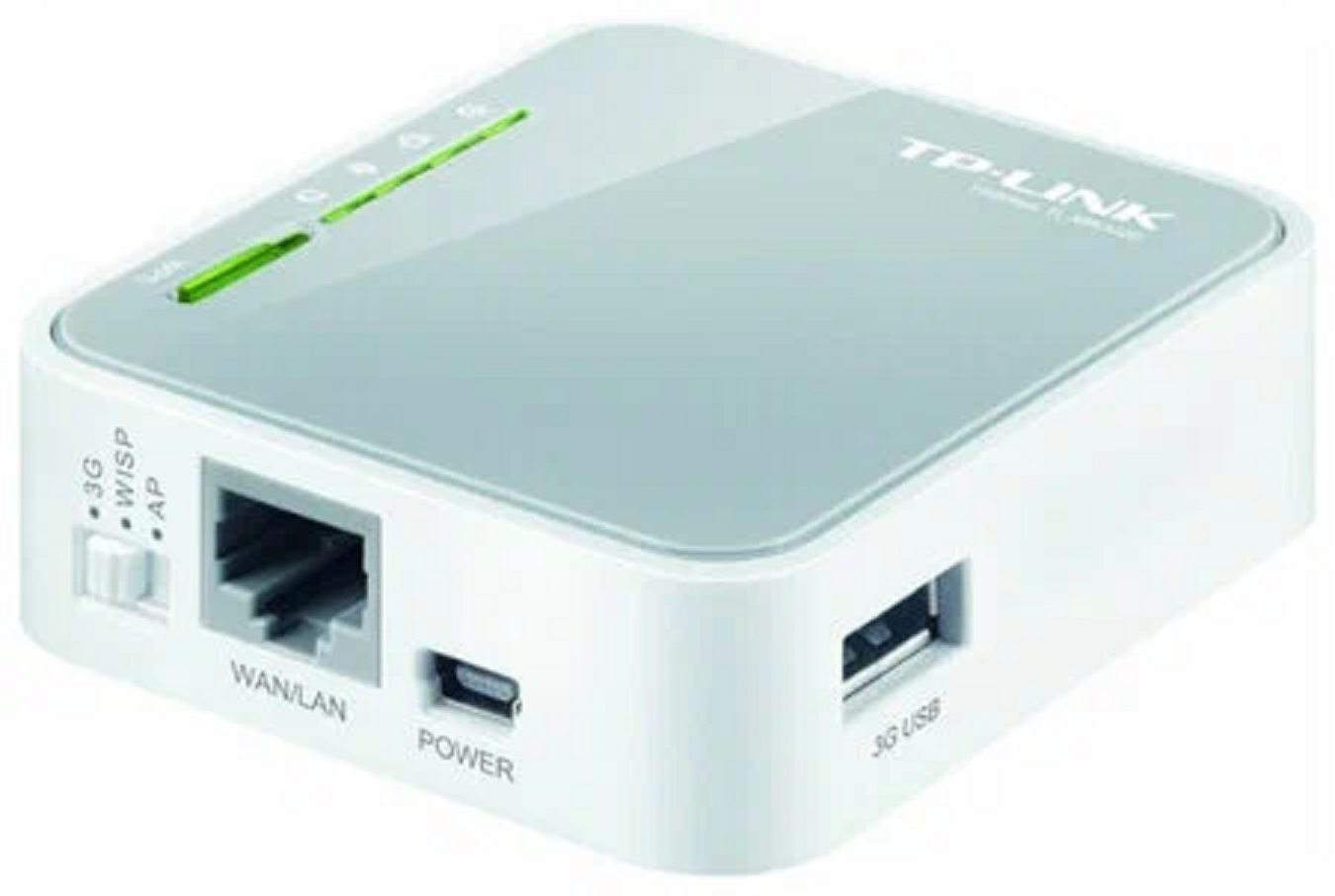 Роутер TP-Link TL-MR3020, 150 Мбит/с, Wi-Fi, USB модем, 3G, белый