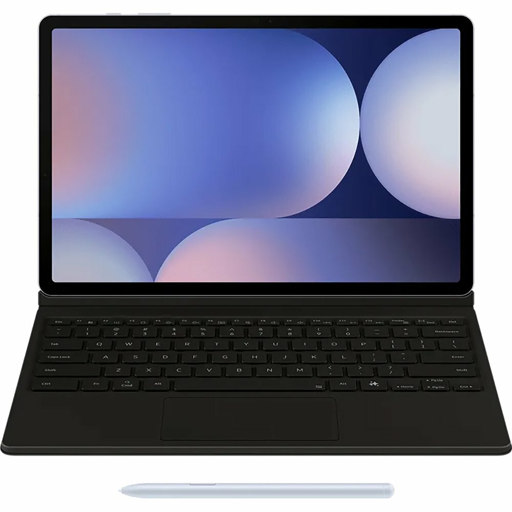 Чехол-клавиатура Samsung Book Cover Keyboard с AI key для Tab S10+/Tab S9+/Tab S9 FE+ чёрный (EF-DX825UBRGRU)