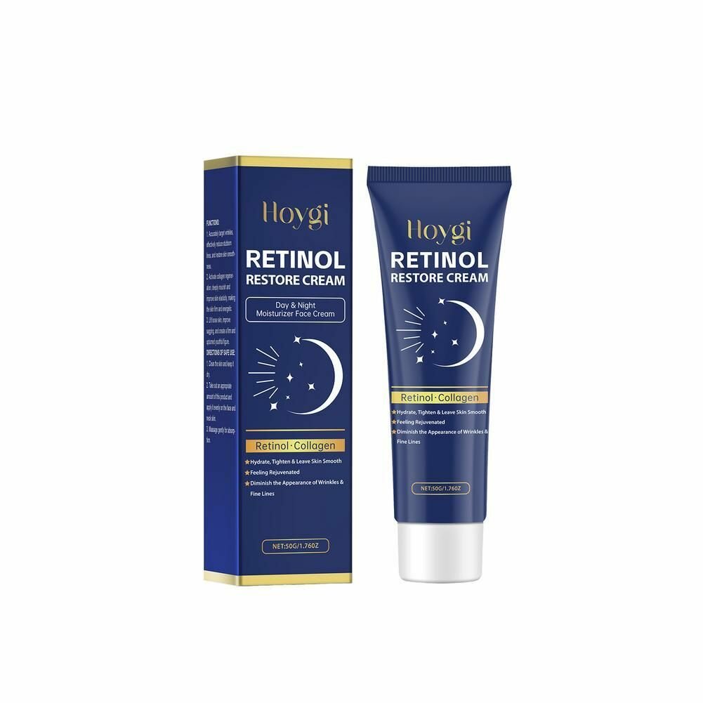 Увлажняющий крем Hoygi Magic Organic Retinol Hyaluronic Acid Collagen Moisturizer 50 г