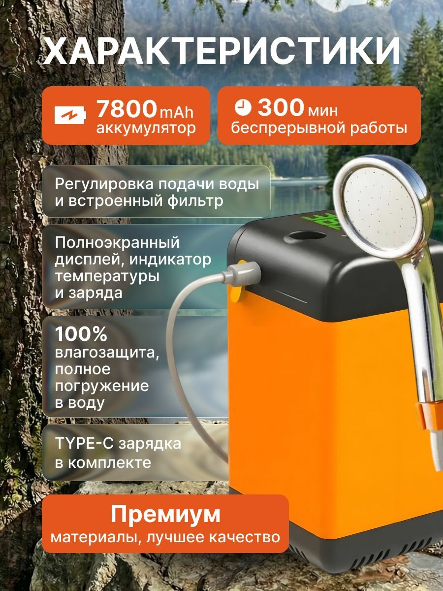 Портативный душ — фото 1