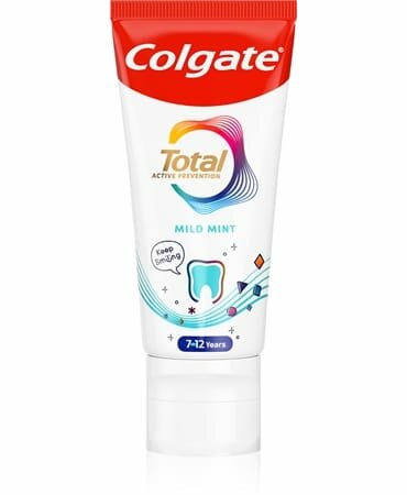 Зубная паста Colgate Total Junior Active Prevention Mild Mint, 50 мл