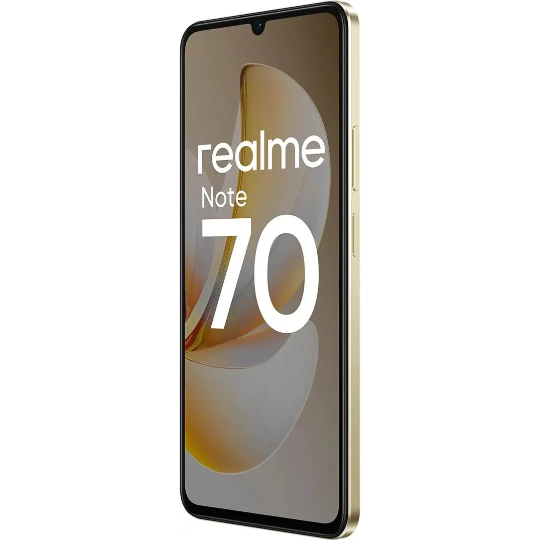 Смартфон Realme Note 70 6/128Gb золотой — фото 1