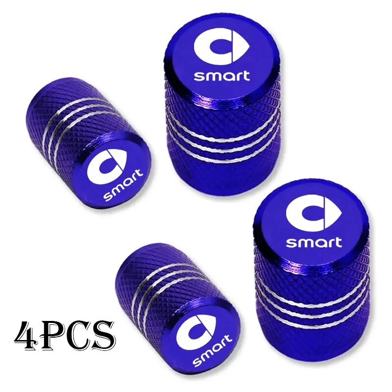 Колпачки ниппелей колес Smart Fortwo Forfour, 4 шт, Smart-10