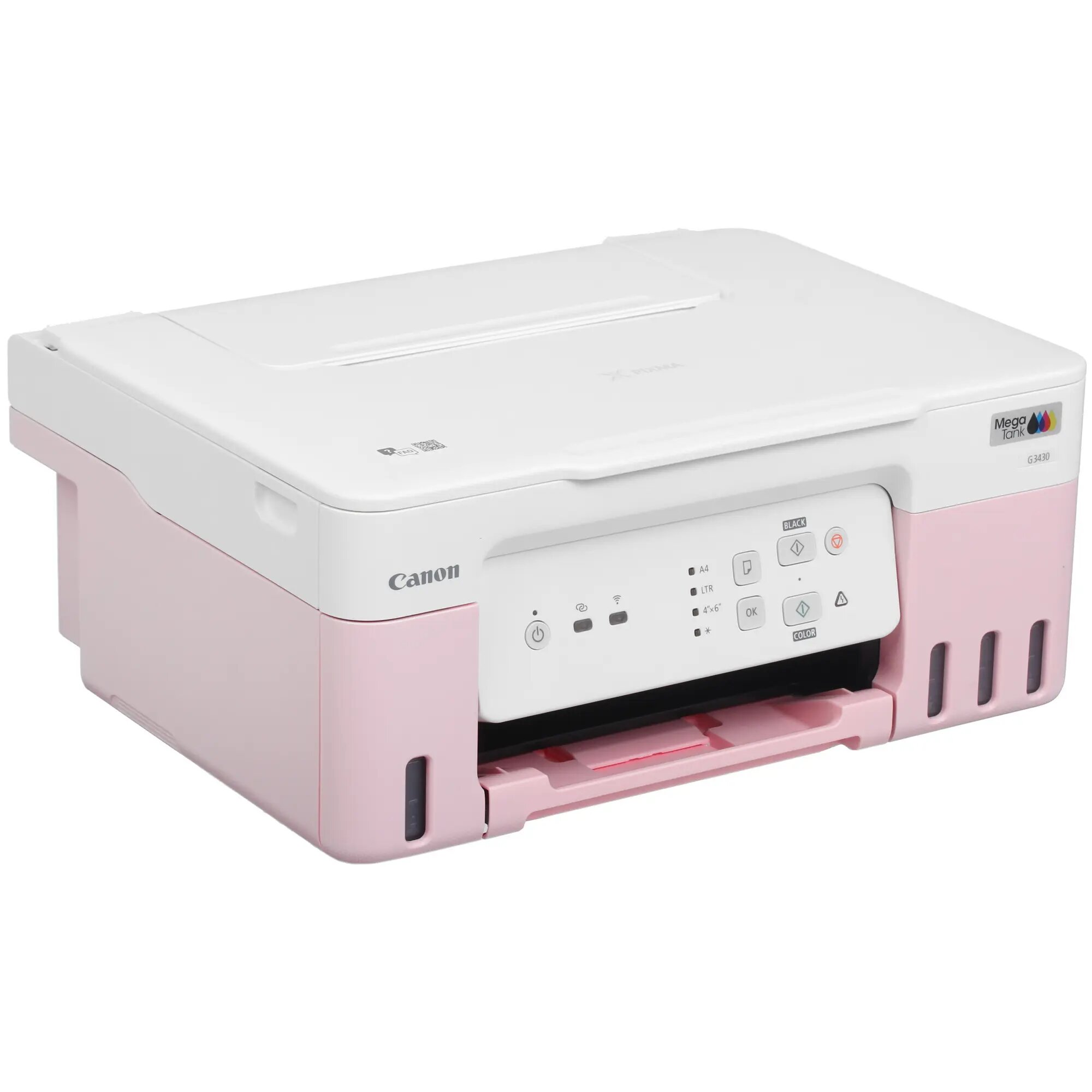 МФУ Canon Pixma G3430, A4, цветная печать 11 стр./мин, Wi-Fi, USB