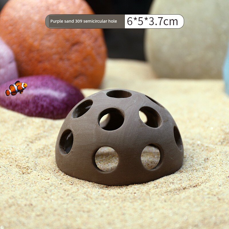 Керамическое укрытие для аквариума, домик для разведения креветок, гнездо для мелких рыб и креветок, маленькое