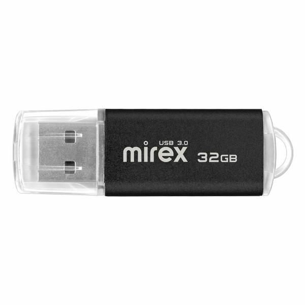 Флэш диск USB Mirex UNIT BLACK 32GB 3.0 13600-FM3UBK32