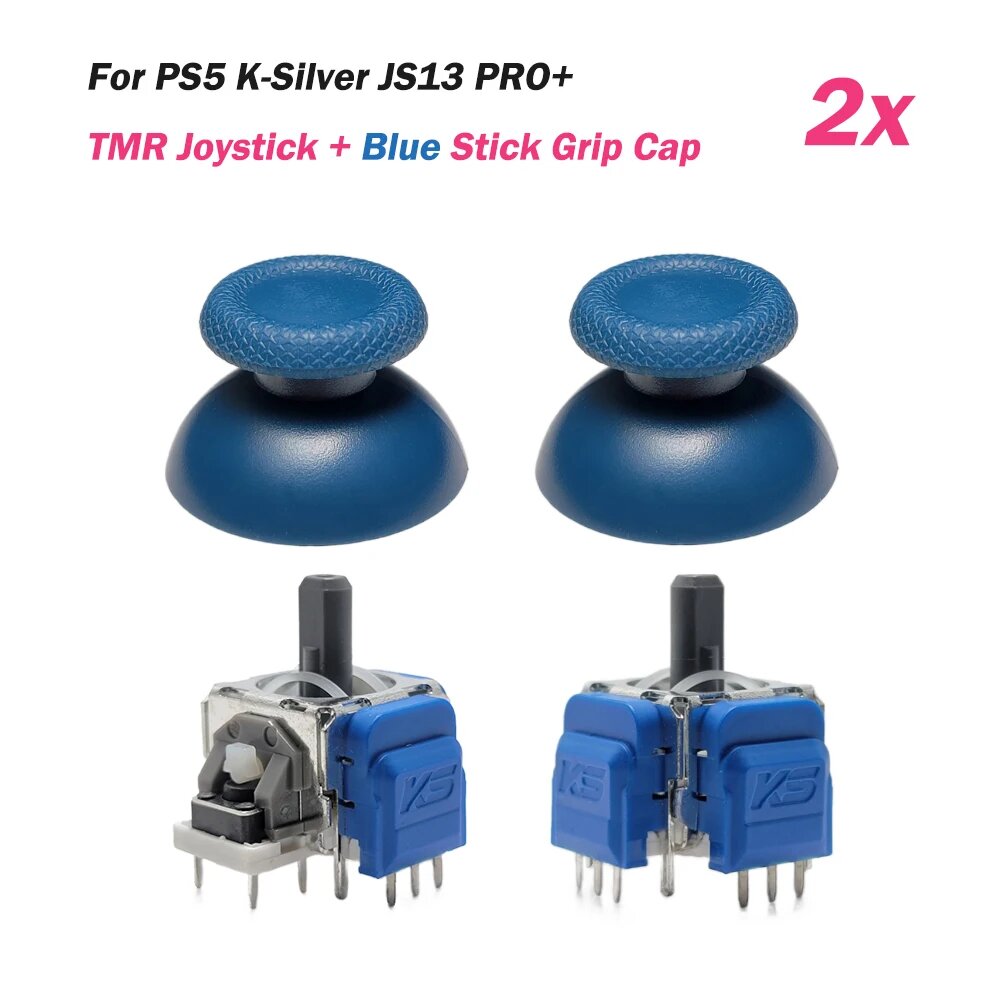 2x джойстик TMR JS13 Pro+ Blue для PS5