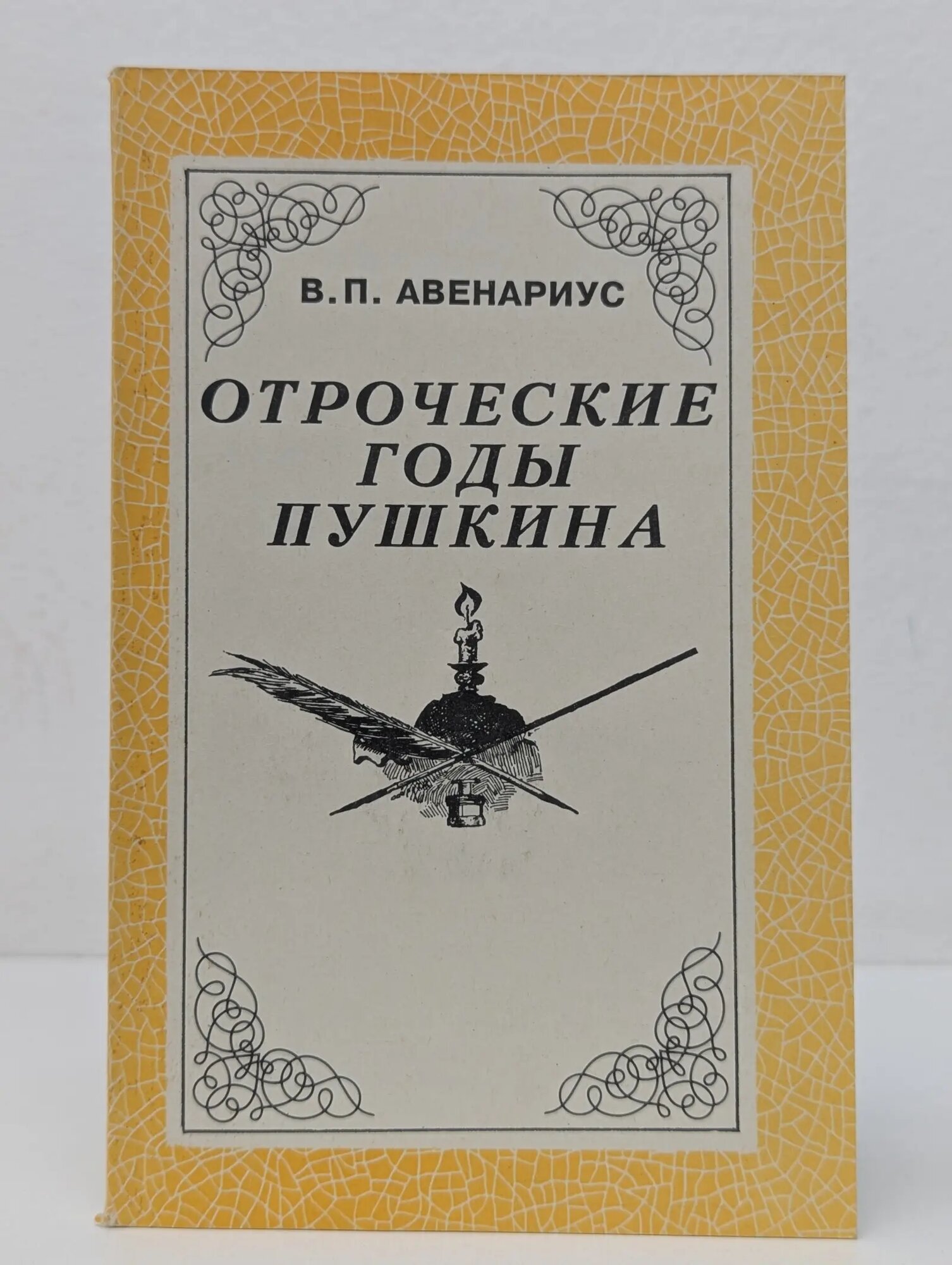 Отроческие годы Пушкина Авенариус Василий Петрович 1993