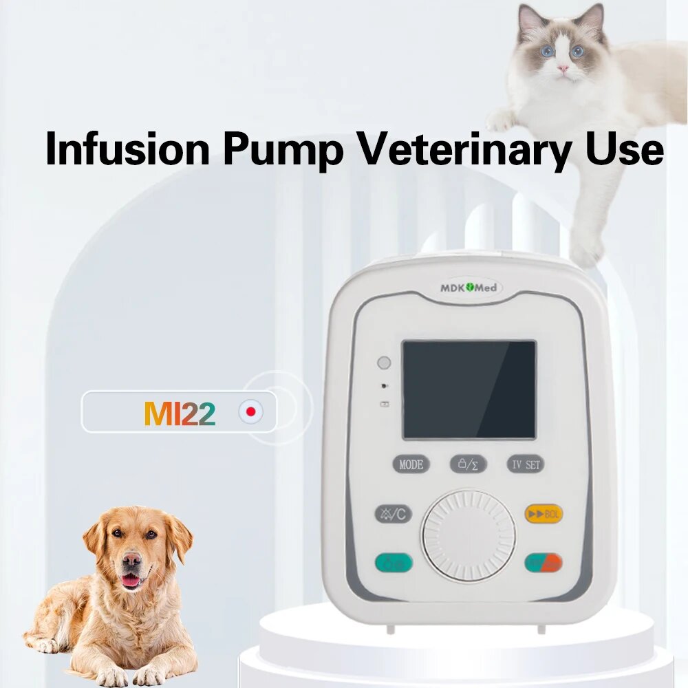 Инфузионный насос ветеринарный MDK MI22, цвет: animal use