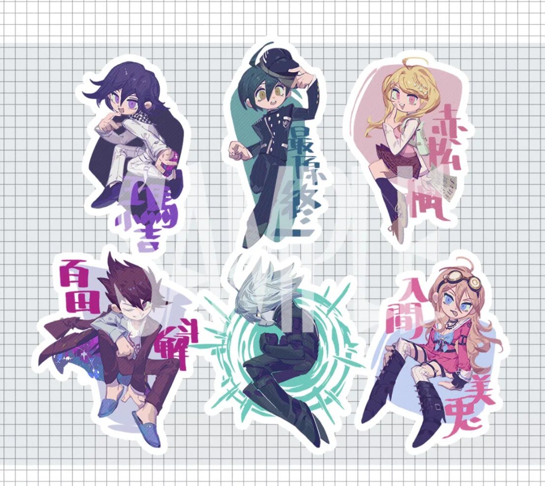 WONST Аниме значок Danganronpa