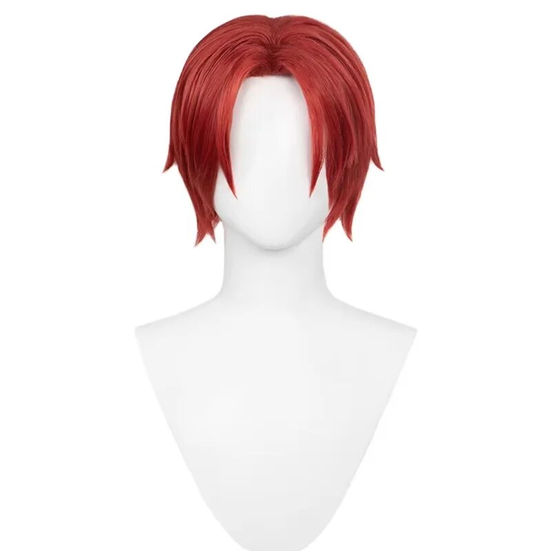 Косплей парик рыжий, аниме, Цвет: Shankss Wig